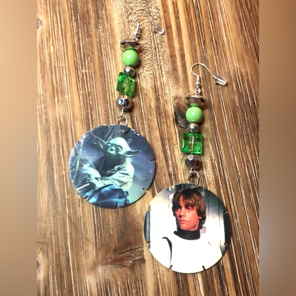 Handmade | Jewelry | Unique Vintage 9s Star Wars 4 Beaded Dangle Pog ...
